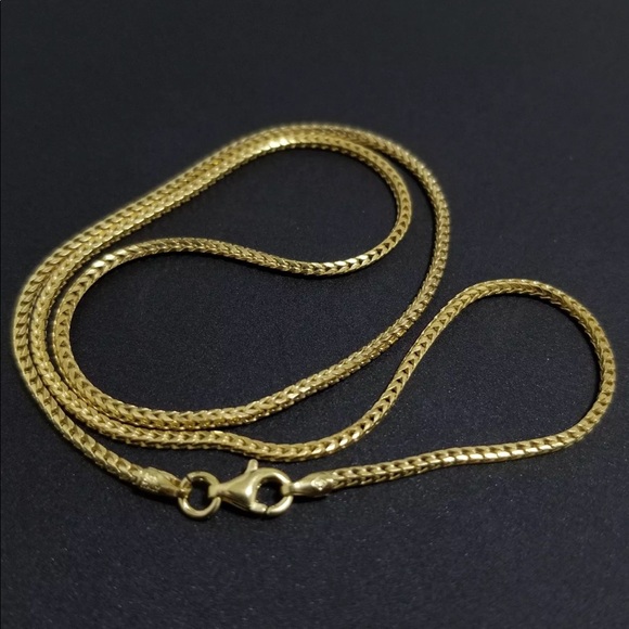 Jewelry | Foxtail Franco Box Link Chain Necklace | Poshmark